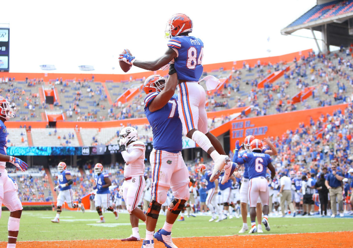 Florida Gators Survive Late Gamecocks Rally in 38-24 Victory Over South ...