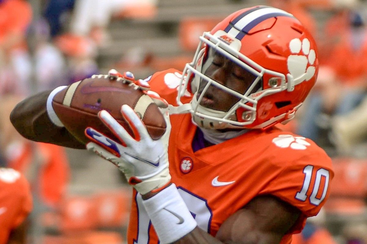 Clemson Receiver Joseph Ngata Still Slowed by Abdominal Injury - Sports ...