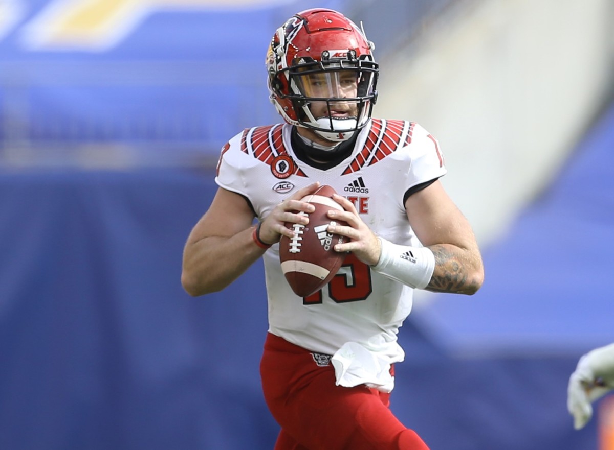 Devin Leary Earns ACC Quarterback of the Week Honors - Sports ...