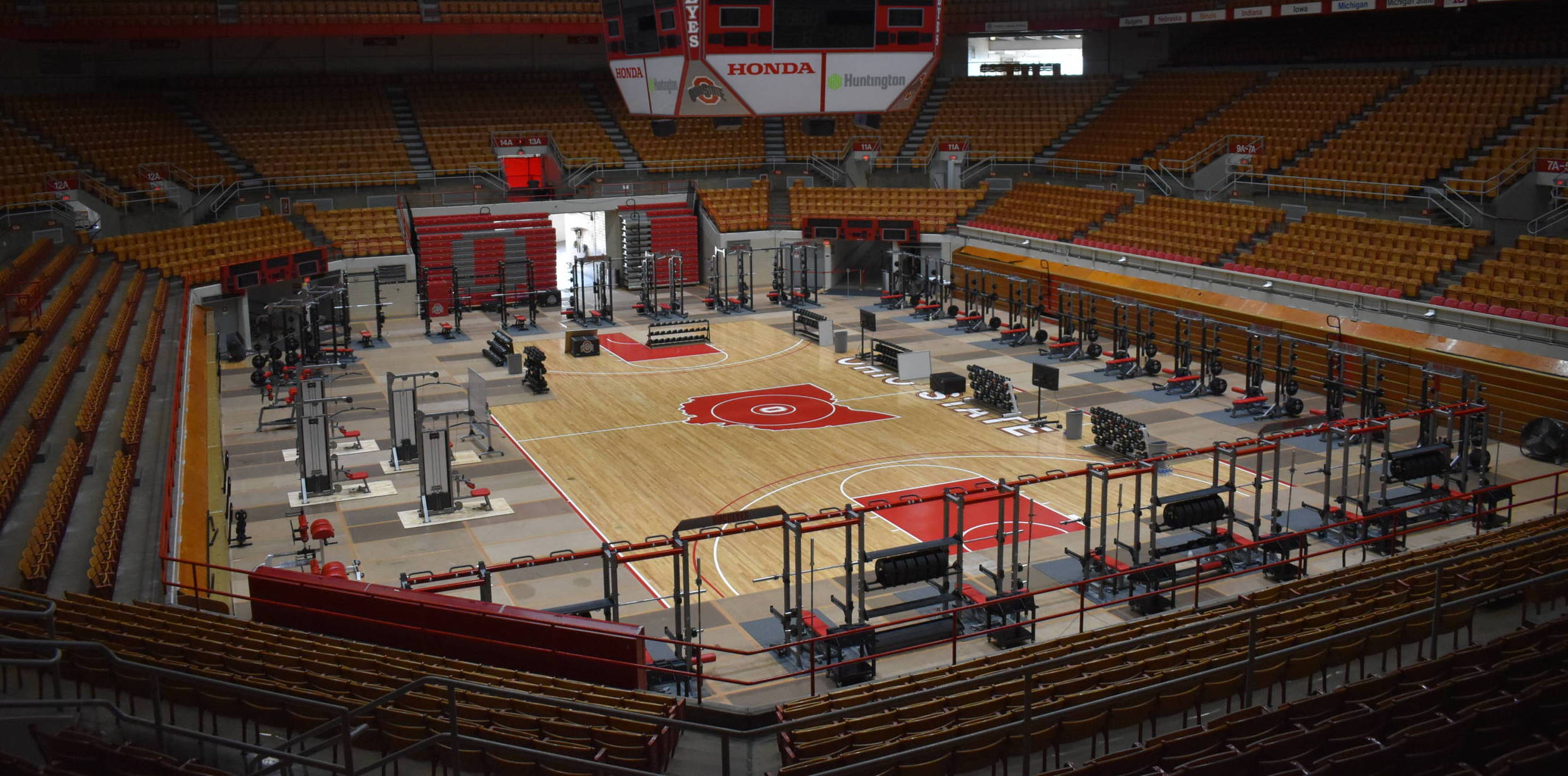 Ohio State Converts St. John Arena into Strength Training Center ...