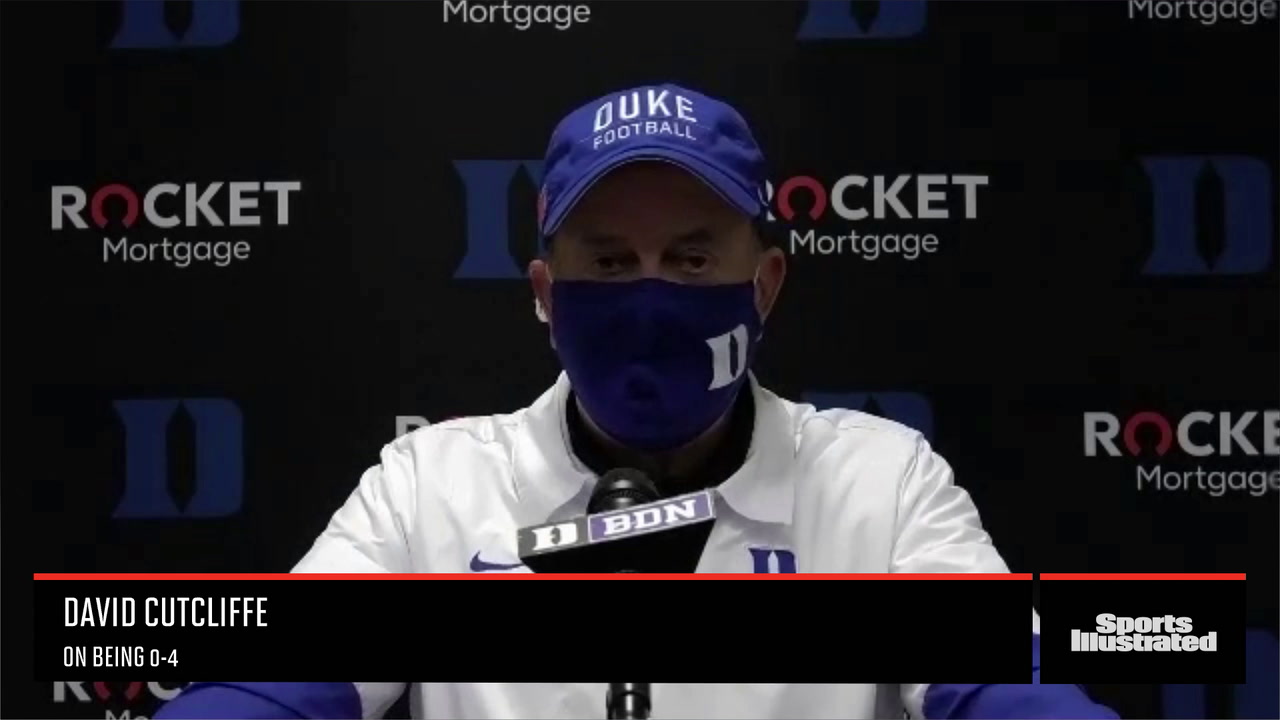 Duke's David Cutcliffe on the 0-4 Start - Sports Illustrated Duke Blue ...