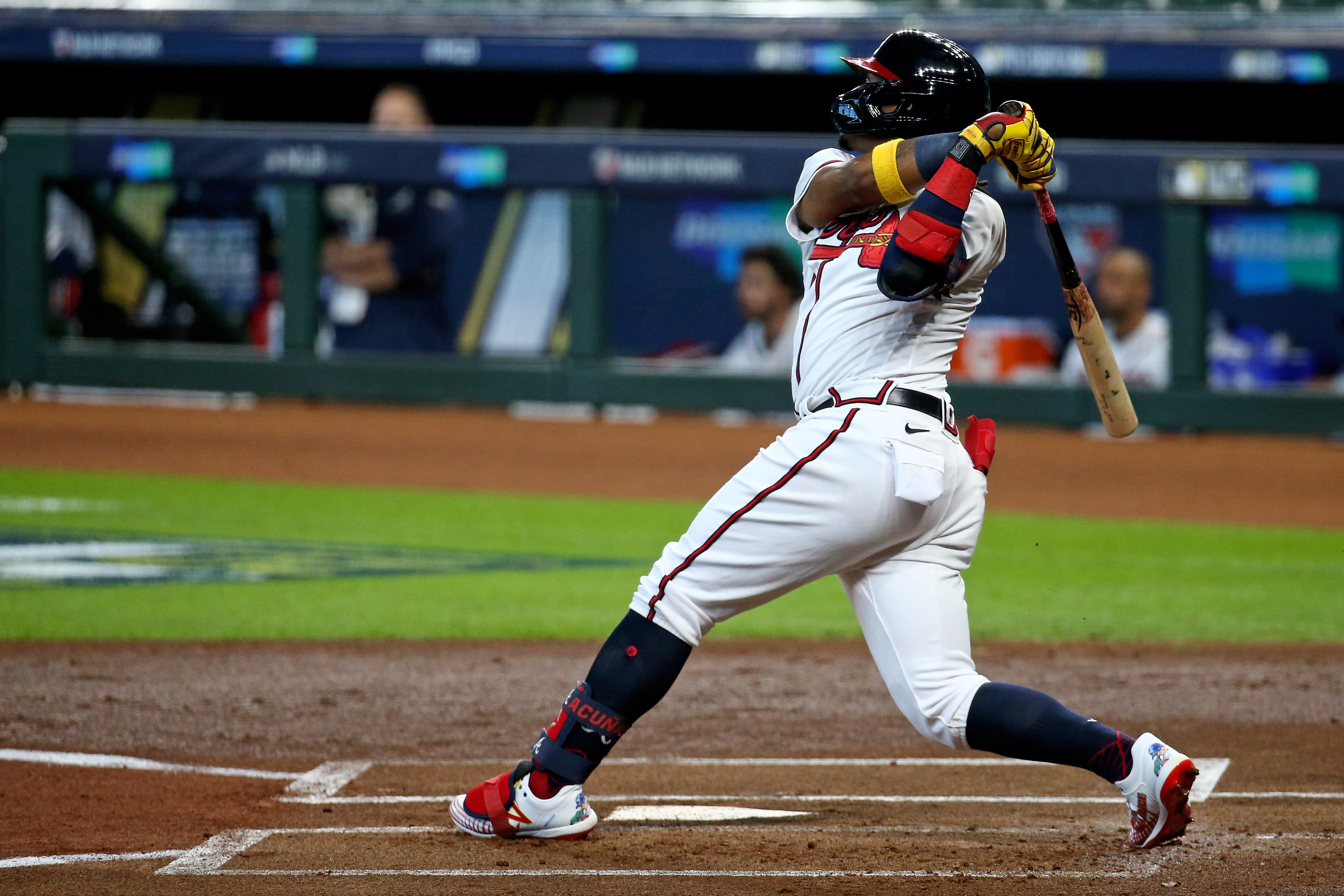 Atlanta Braves outfielder Ronald Acuna showed more tremendous talent in ...