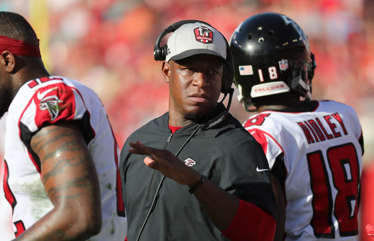 Raheem Morris Named Interim Head Coach for Atlanta Falcons - Sports ...