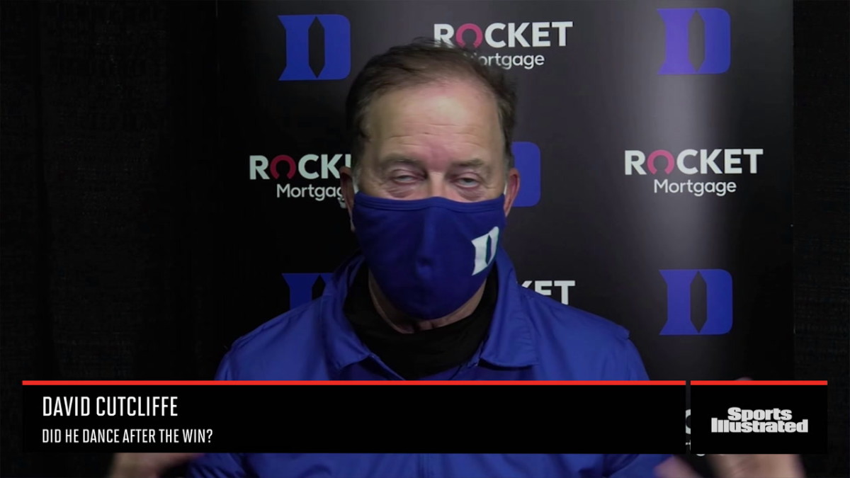 David Cutcliffe's Reaction to Duke's First Win: It's Time to Dance ...