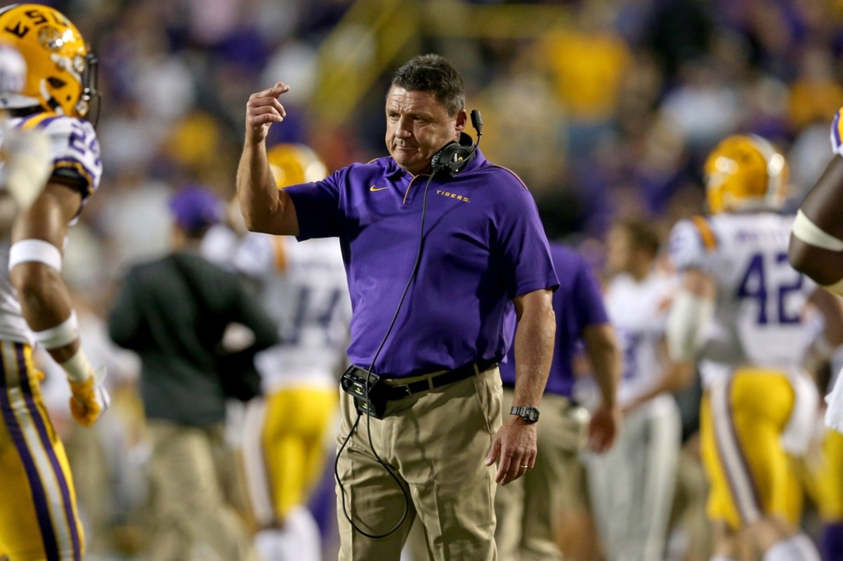 Ed Orgeron Says LSU Football Preparing to Play Against Florida Until ...