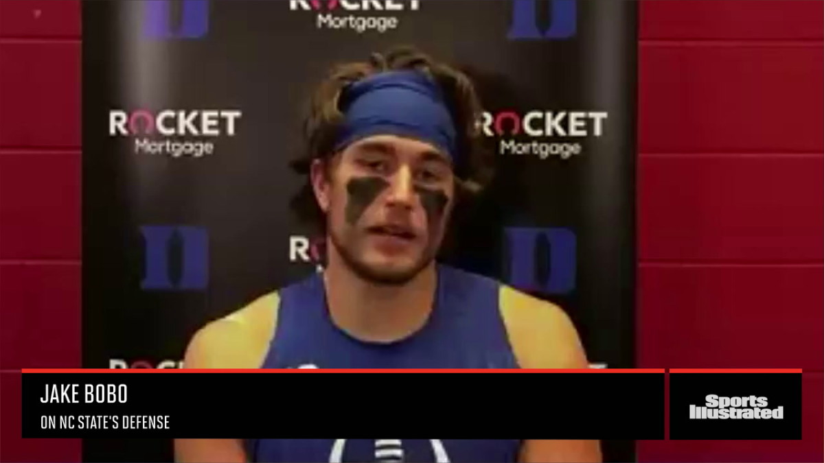 Jake Bobo: NC State's Goal-Line Stand "Sucked the Energy" Out of Duke ...