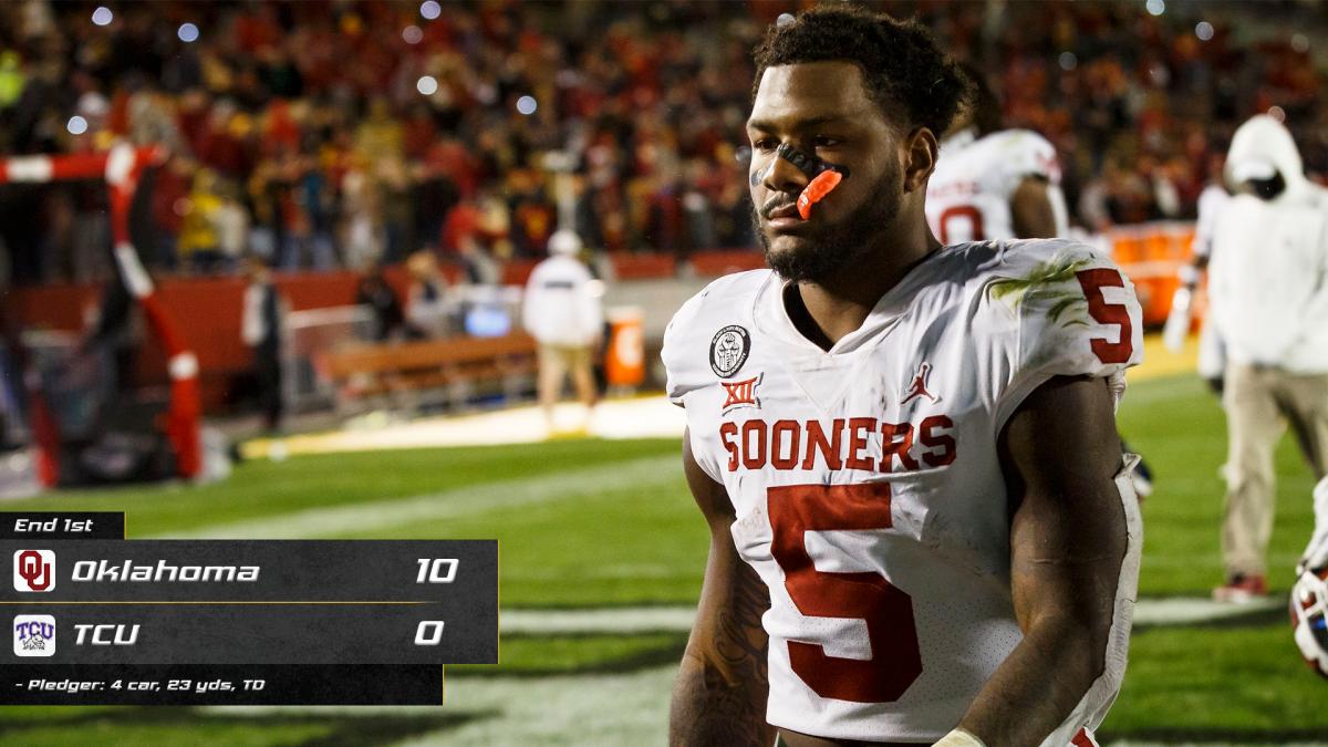 Oklahoma Sooners-TCU Horned Frogs, first quarter report - Sports ...