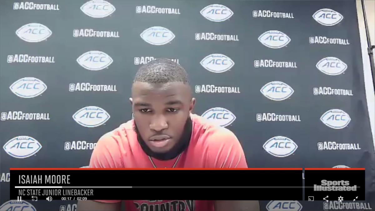 NC State's Isaiah Moore UNC Postgame Press Conference - Sports ...