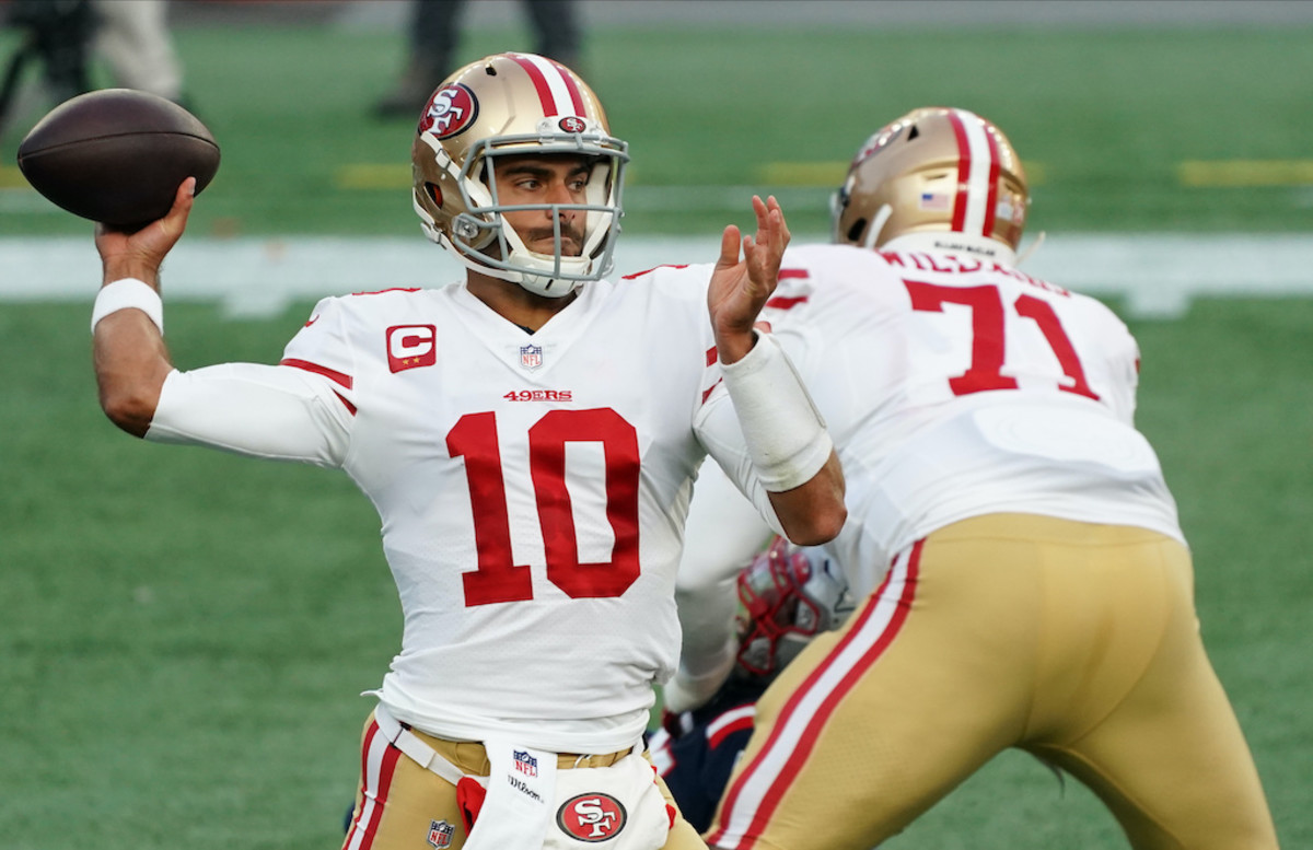 San Francisco QB Jimmy Garoppolo May Need Season-Ending Ankle Surgery ...