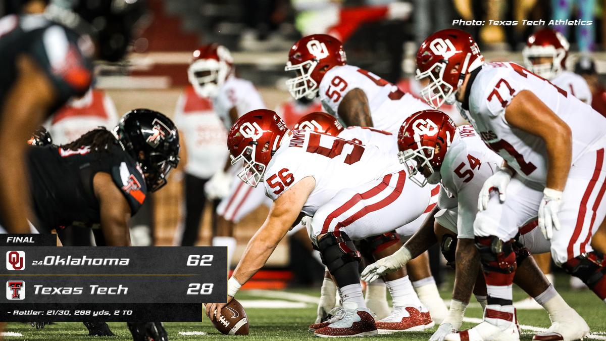 Oklahoma Sooners-Texas Tech Red Raiders: Fourth Quarter Report - Sports ...
