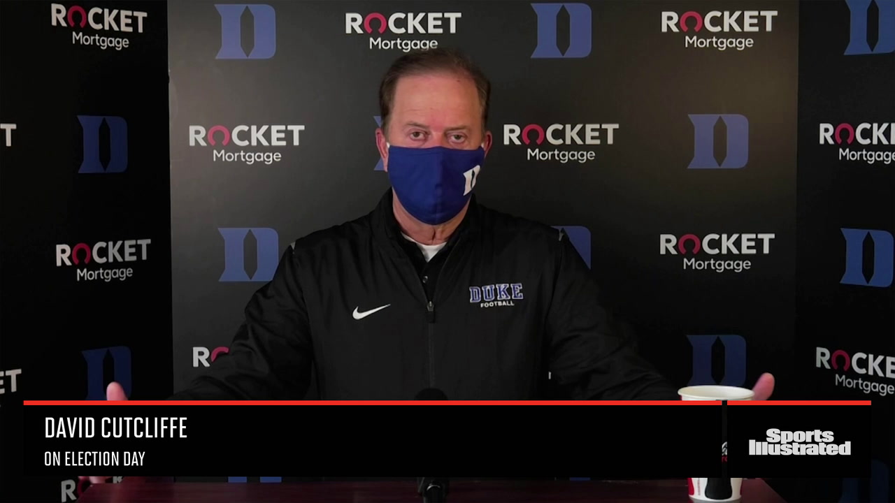 Duke's David Cutcliffe Clarifies His Election Day Comments - Sports ...
