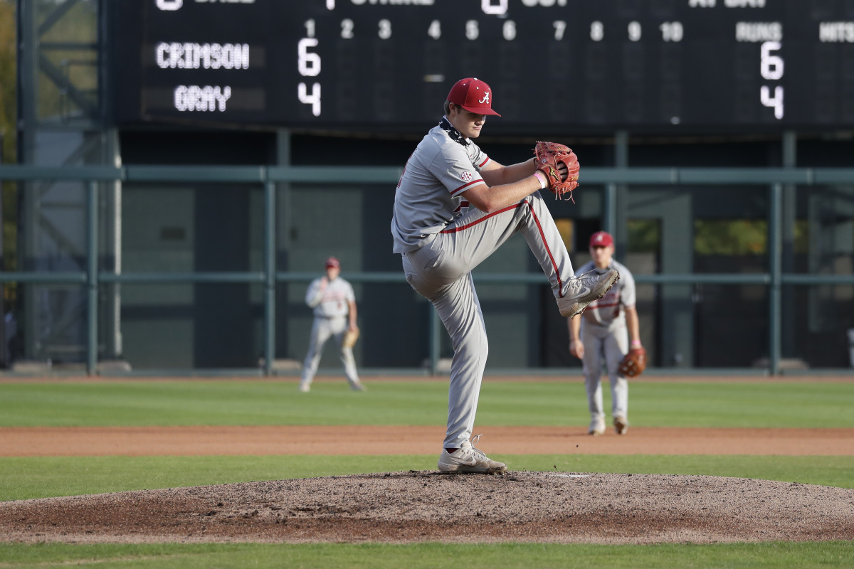 Alabama Baseball's Hunter Hoopes Out Indefinitely, Connor Prielipp Opts ...