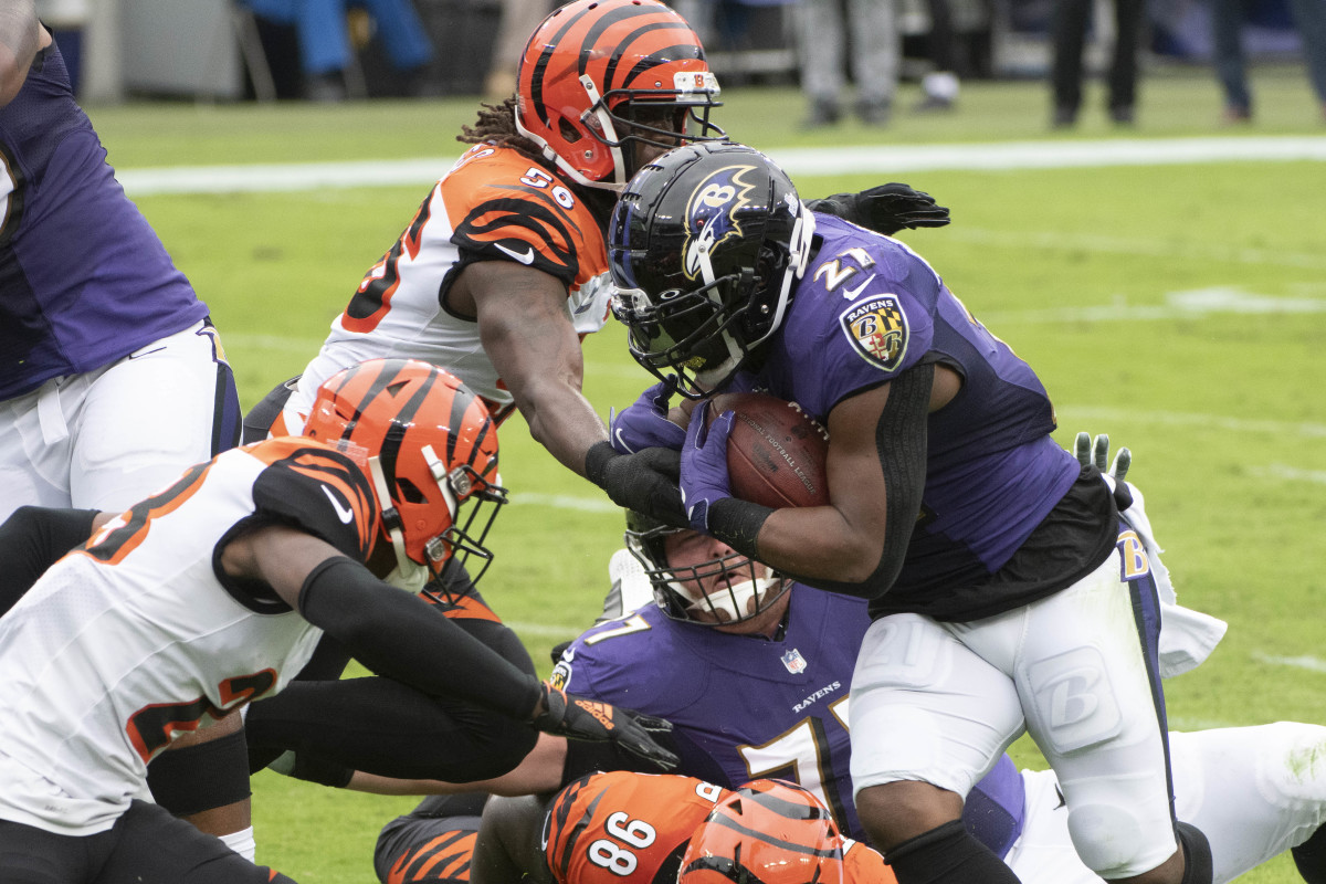 Ravens Mark Ingram Returns to Practice, Calais Campbell Sidelined ...