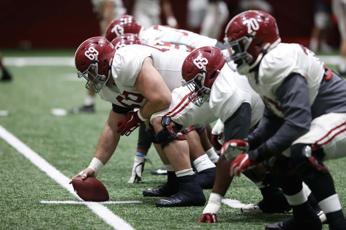 Alabama Offensive Line Receives 2020 Joe Moore Award - Sports ...