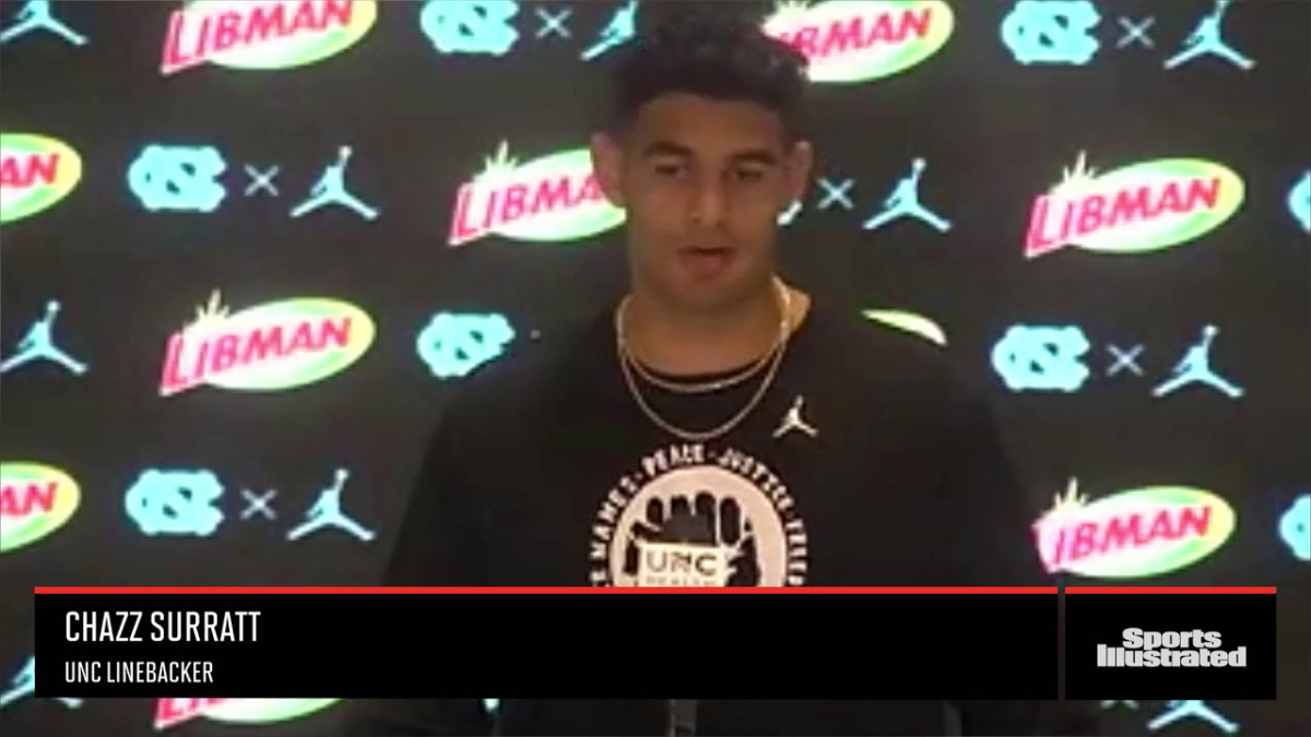 Chazz Surratt on UNC's Defensive Rally Against Wake Forest - Sports ...