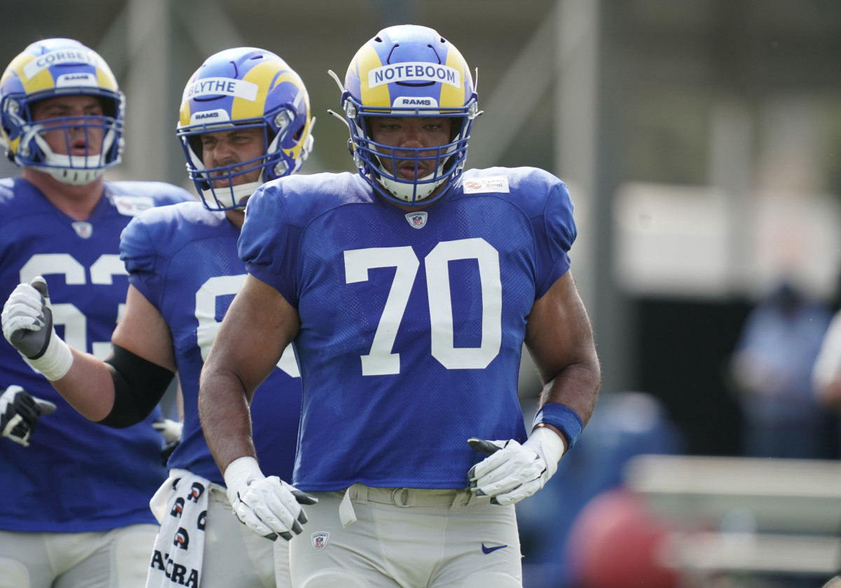 With Andrew Whitworth out, Joe Noteboom auditions at left tackle ...