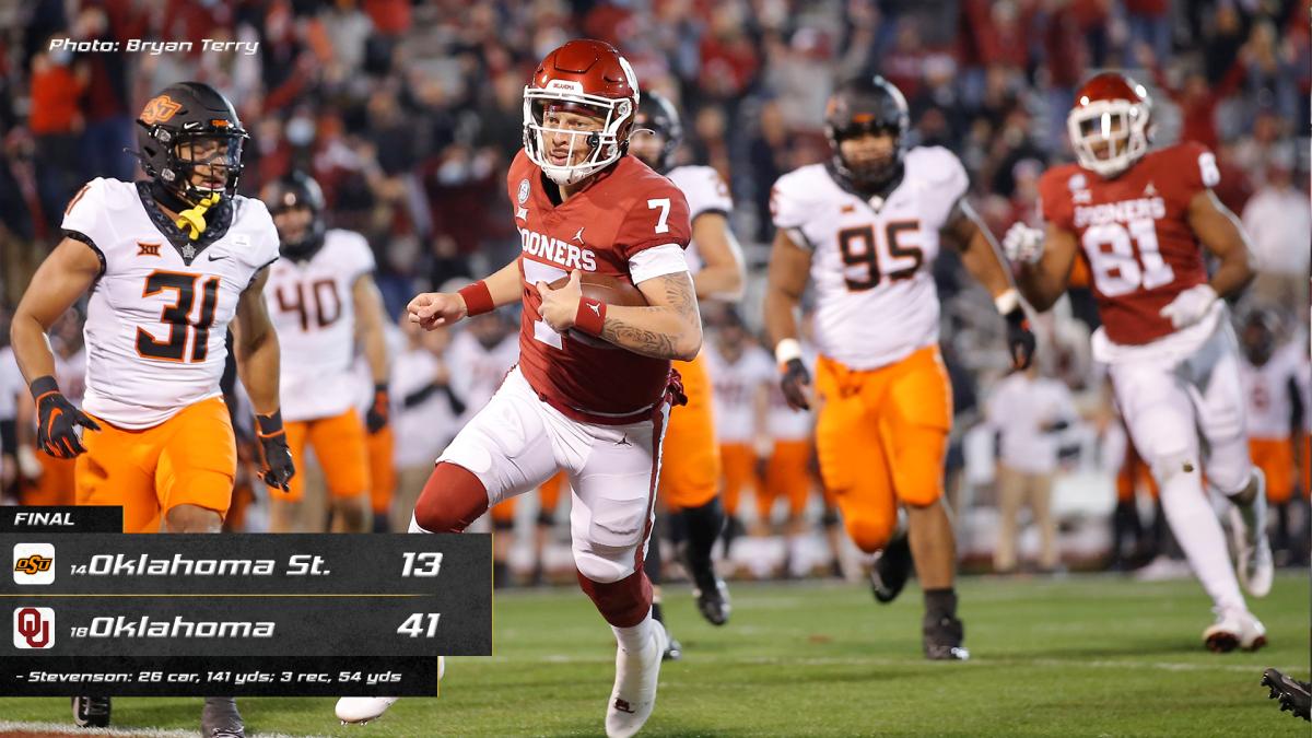 Oklahoma Sooners vs. Oklahoma State Cowboys: Fourth Quarter Report - Sports Illustrated Oklahoma ...