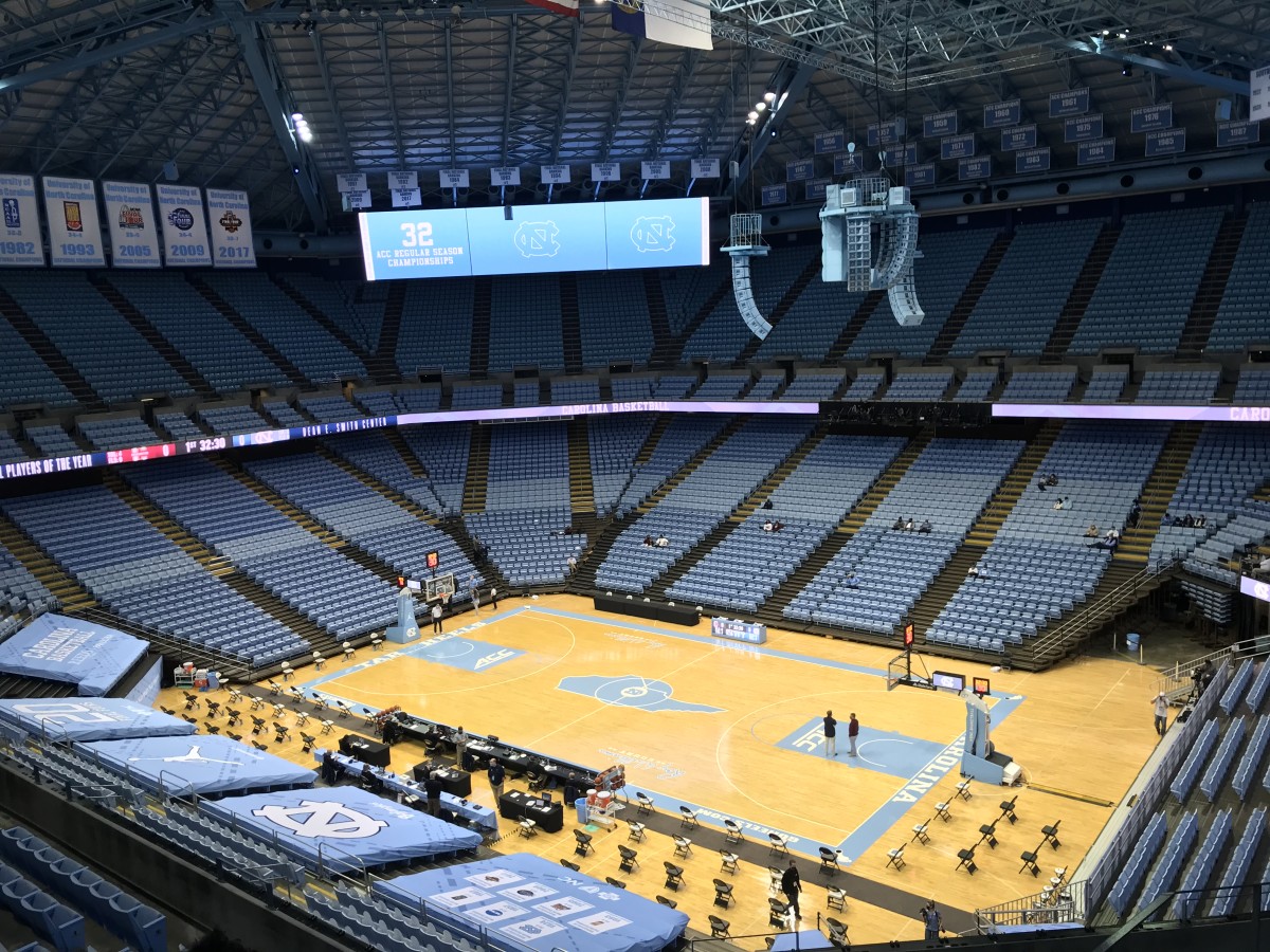 Among the 92: A Night of Pandemic Basketball in the Smith Center ...