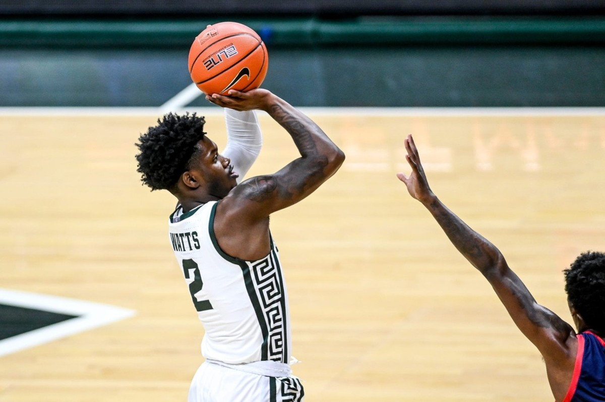 MSU Basketball: Watts Steps Up When Spartans Need it Most - Sports ...