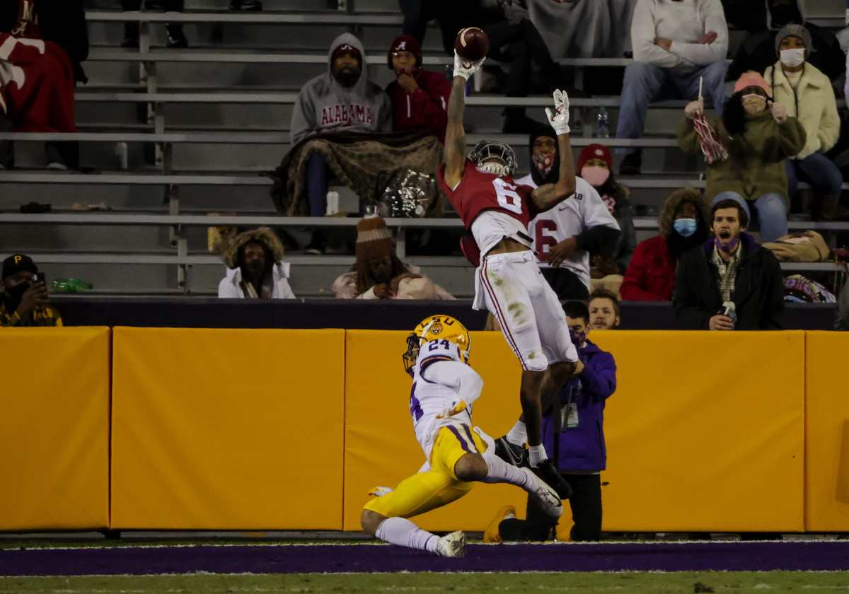 LSU No Match for No. 1 Alabama as Crimson Tide Make History in 55-17 ...