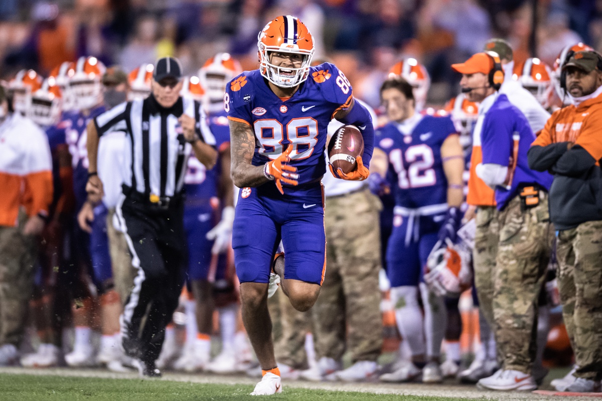 The Return of the Clemson Tiger Tight End - Sports Illustrated Clemson ...