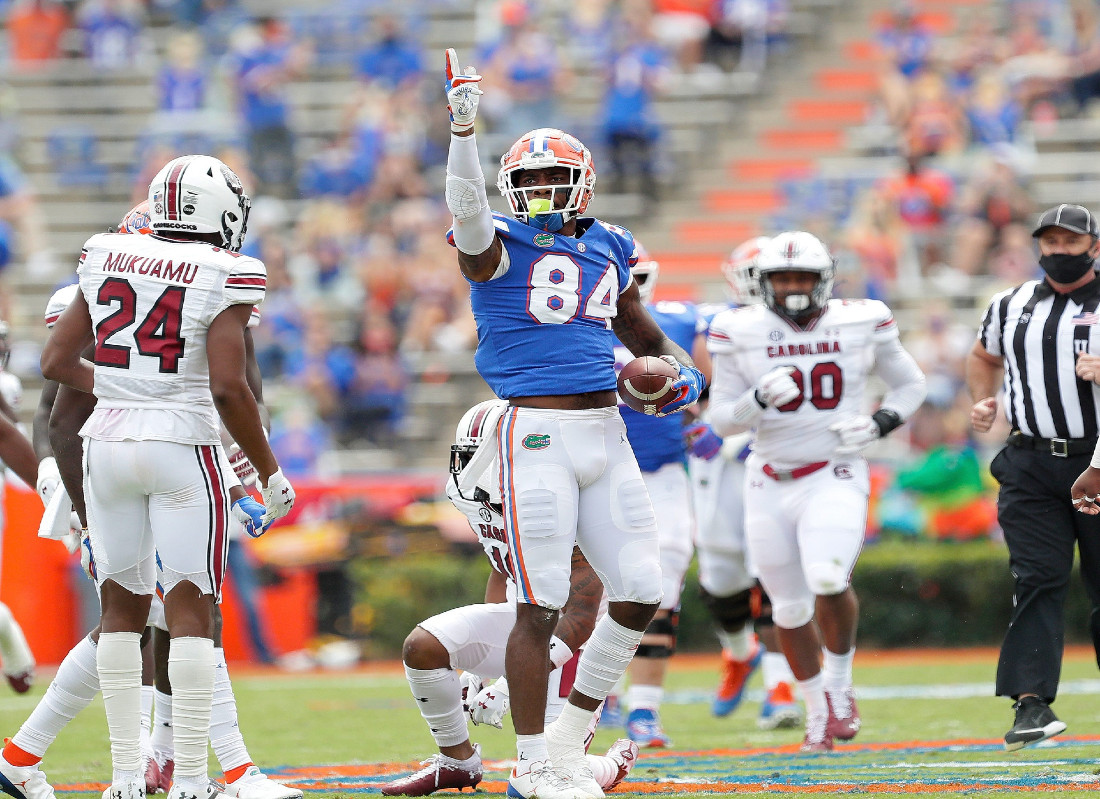 Report: Gators TE Kyle Pitts Cleared, Will Play Tonight Against Alabama ...