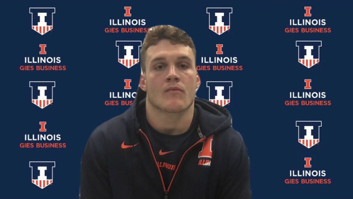 POST-GAME VIDEO: Penn State 56, Illinois 21 - Illinois LB Jake Hansen ...