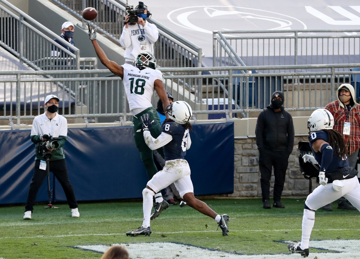 Michigan State Football: WR Tre'Von Morgan Enters Transfer Portal - Sports Illustrated Michigan ...