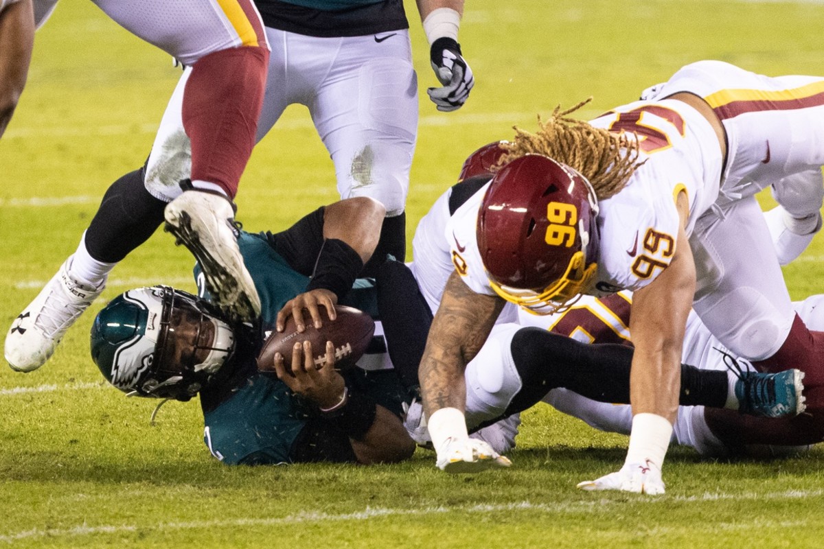 Washington Football Team Rookie Chase Young Wins Two NFL Defensive ...