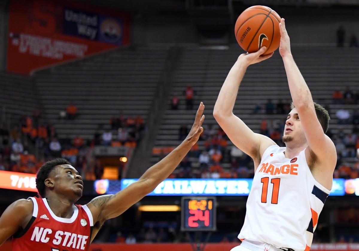 Syracuse guard Joe Girard discusses playing basketball in a pandemic ...
