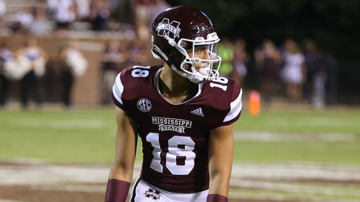 Mississippi State Bulldogs football wide receiver Cameron Gardner ...