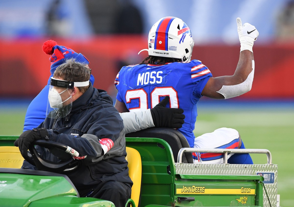 Zack Moss' Season Comes To An End Following Ankle Injury - Sports ...