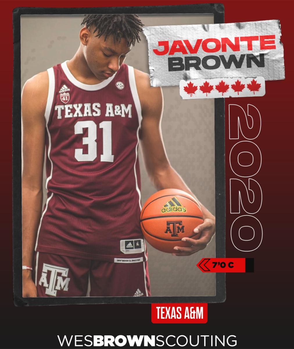 Texas A&M Aggies Land Canadian Javonte Brown - Sports Illustrated ...