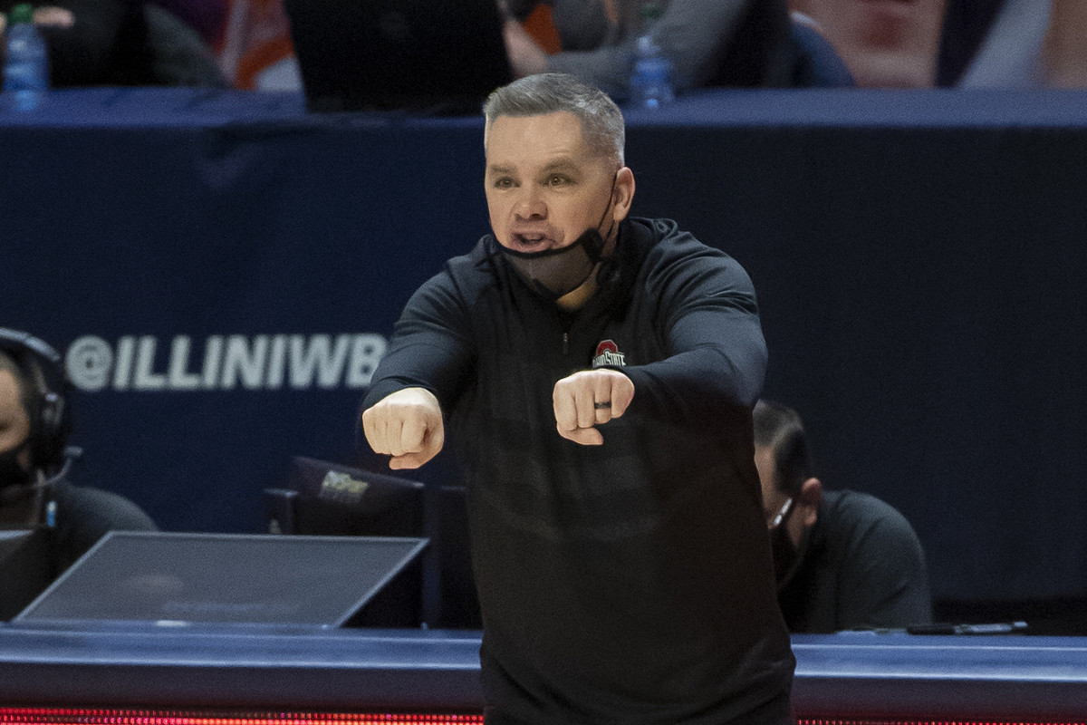 Ohio State's Chris Holtmann Discusses Roy Williams' Retirement - Sports ...