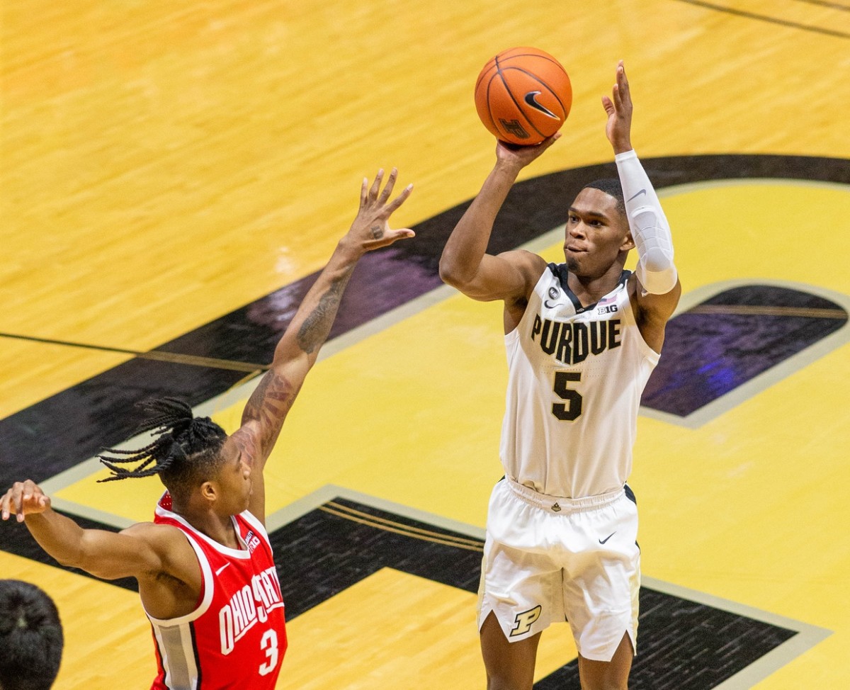 History Makers: Purdue's Trevion Williams, Brandon Newman Win Big Ten ...