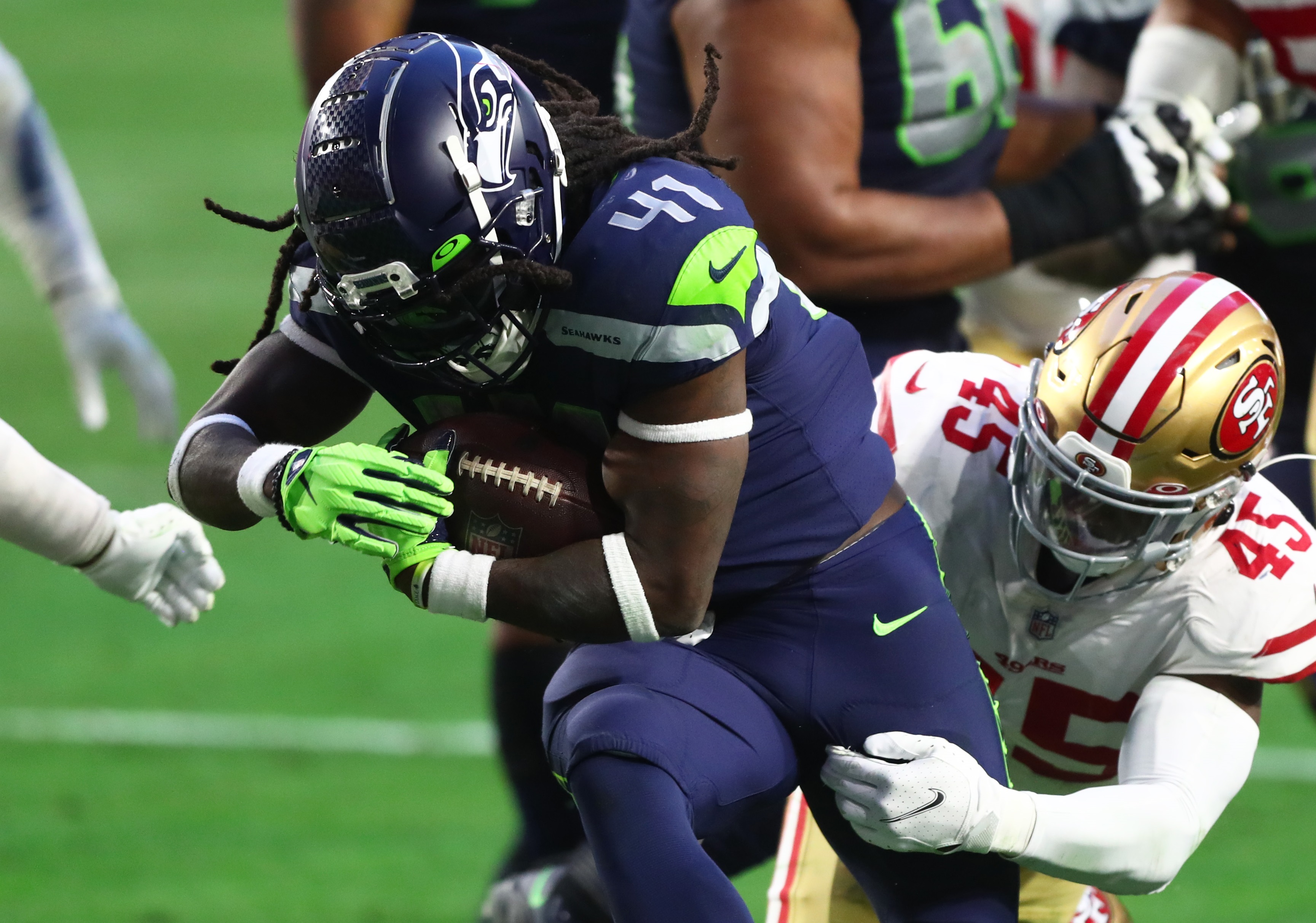 Set to Prioritize Run Game, Alex Collins Belongs in Seahawks' 2021 ...