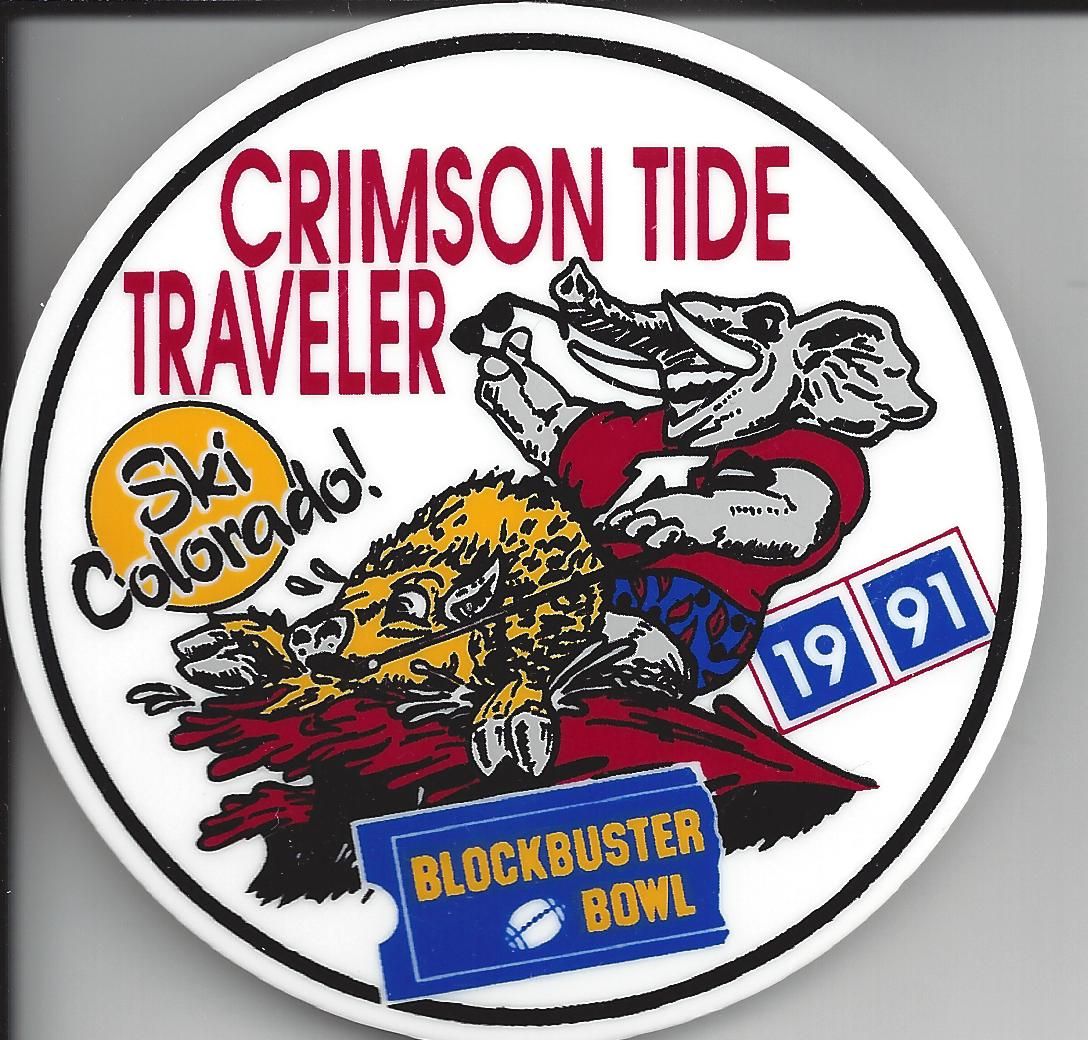 Throwback Thursday: 1991 Blockbuster Bowl, Alabama vs. Colorado ...