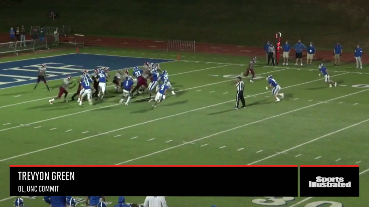 2022 Offensive Lineman Trevyon Green Commits to Carolina - Sports ...