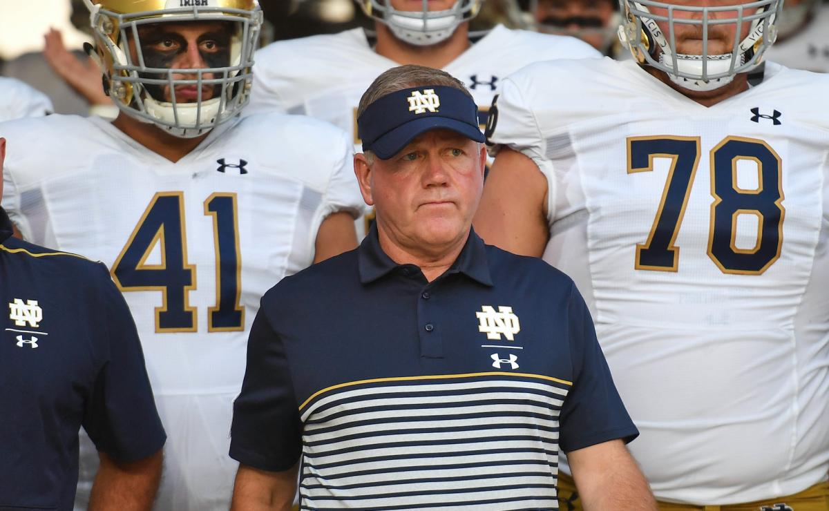 Brian Kelly Is Having A Major Impact On Notre Dame Recruiting - Sports ...
