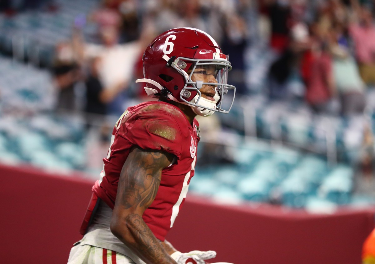 New York Jets take Alabama WR Devonta Adams in mock draft - Sports ...