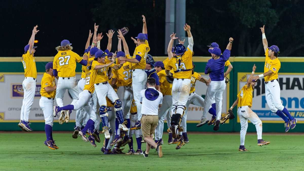 Young Pitchers, Capitalizing on Errors Help LSU Baseball Pick Up 11-2 ...