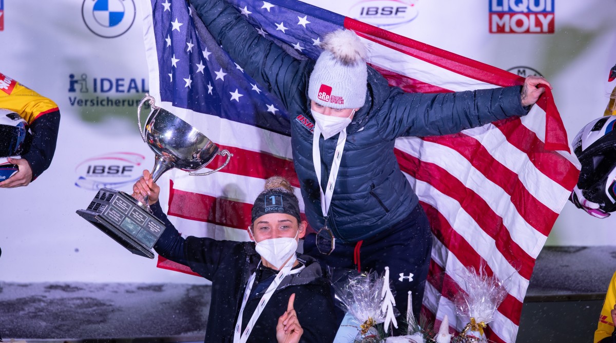 Lolo Jones, Kaillie Humphries win bobsled world championship - Sports ...