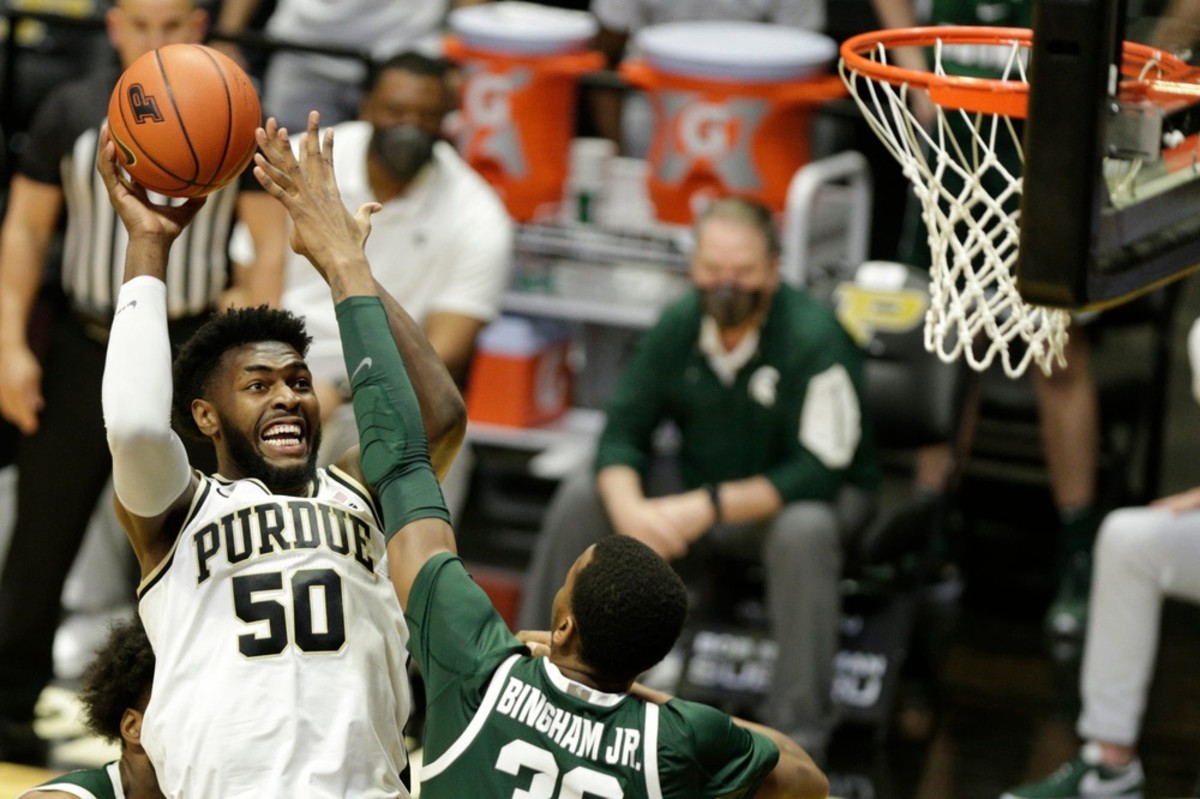 Trevion Williams, Purdue Boilermakers Take Down Michigan State With ...