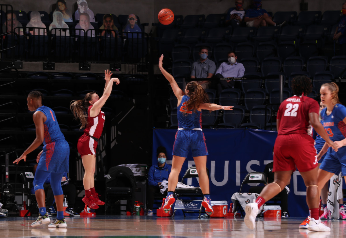 Alabama Women's Basketball Holds On For 77-70 win at Florida - Sports ...