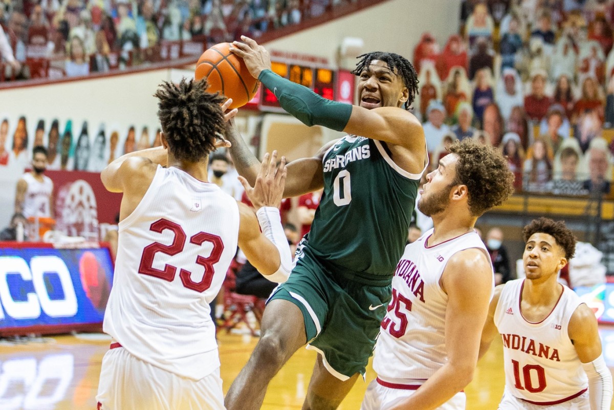 Aaron Henry Ties Career-High 27 Points, Leads Michigan State Past ...
