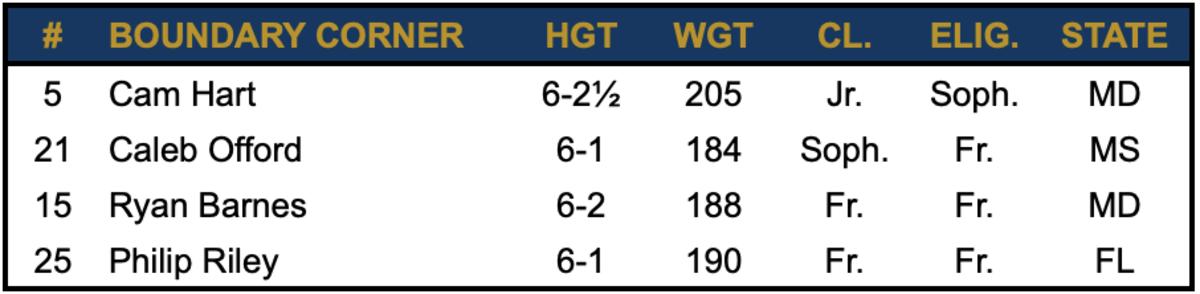 First Glance At The Notre Dame Spring Depth Chart On Defense - Sports ...
