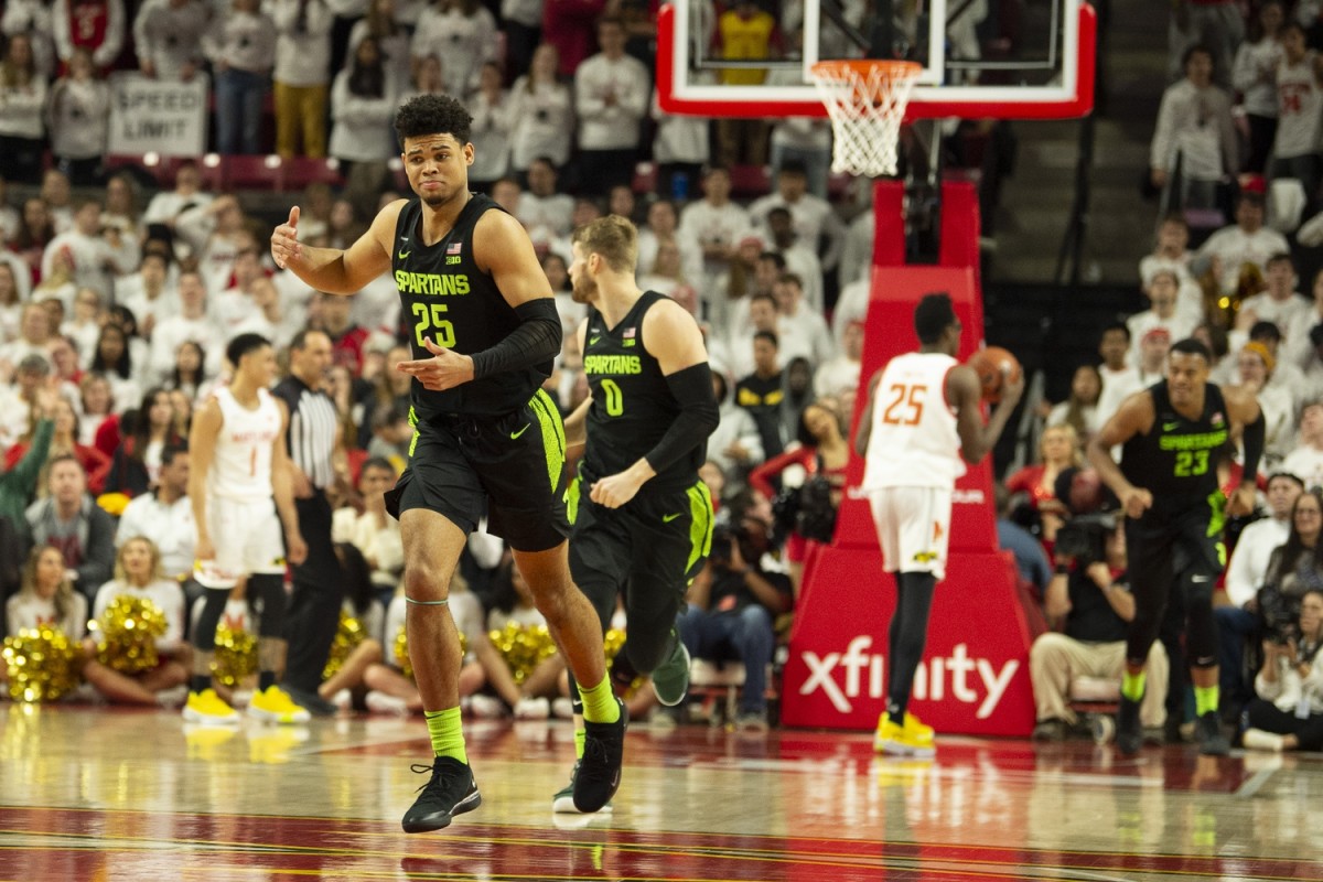 Michigan State Basketball 3-Point Underdogs Against Maryland - Sports ...
