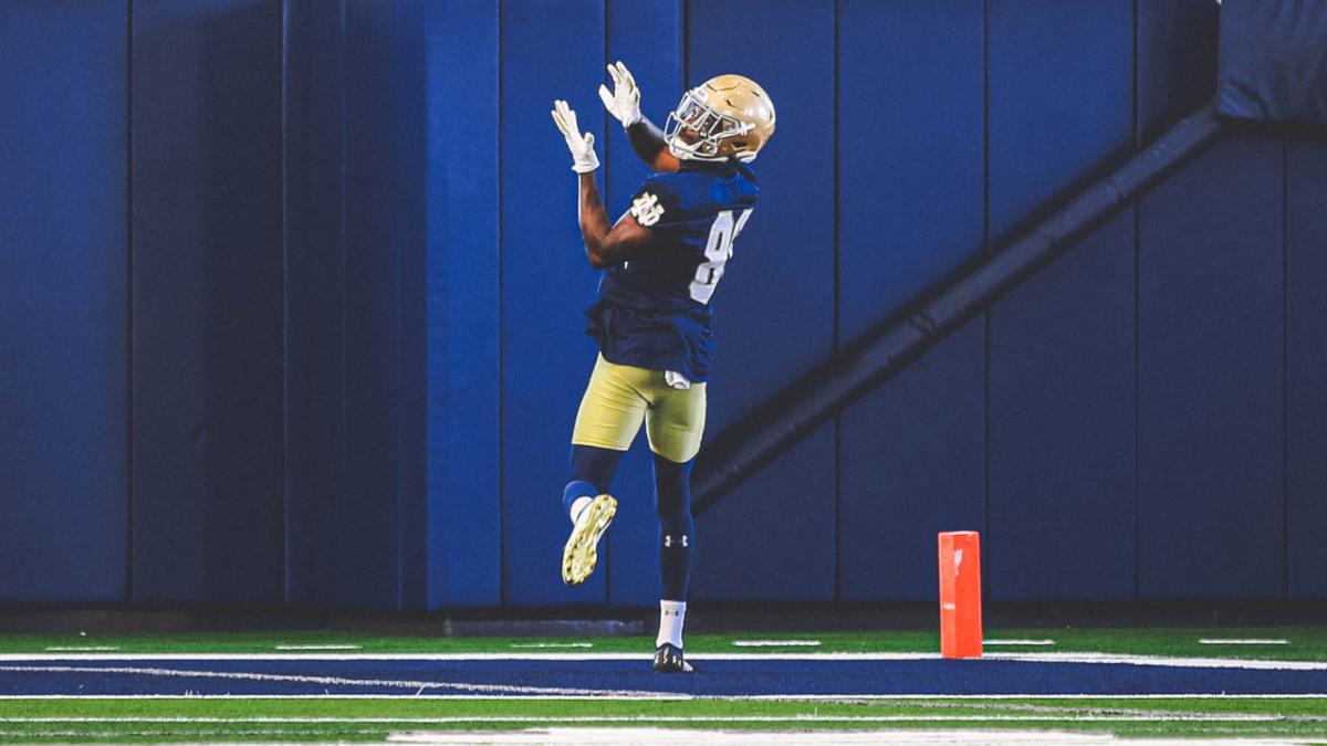 Former Notre Dame WR Micah Jones Transfers To Illinois State - Sports ...