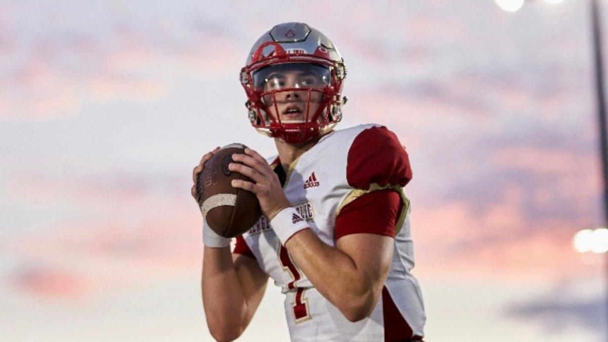 QB Steve Angeli Breaks Down His Commitment To Notre Dame - Sports ...