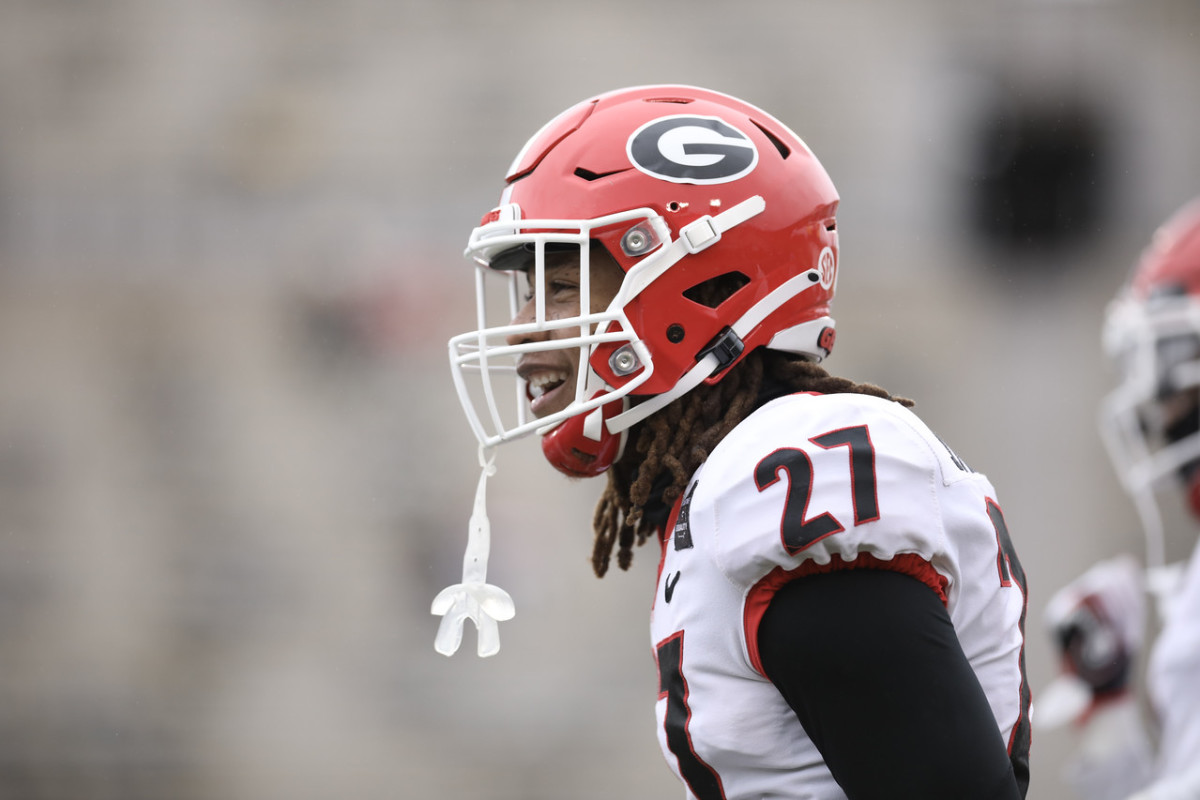 Georgia Football CB, Eric Stokes Runs Blazing Fast Forty Ahead of 2021 ...